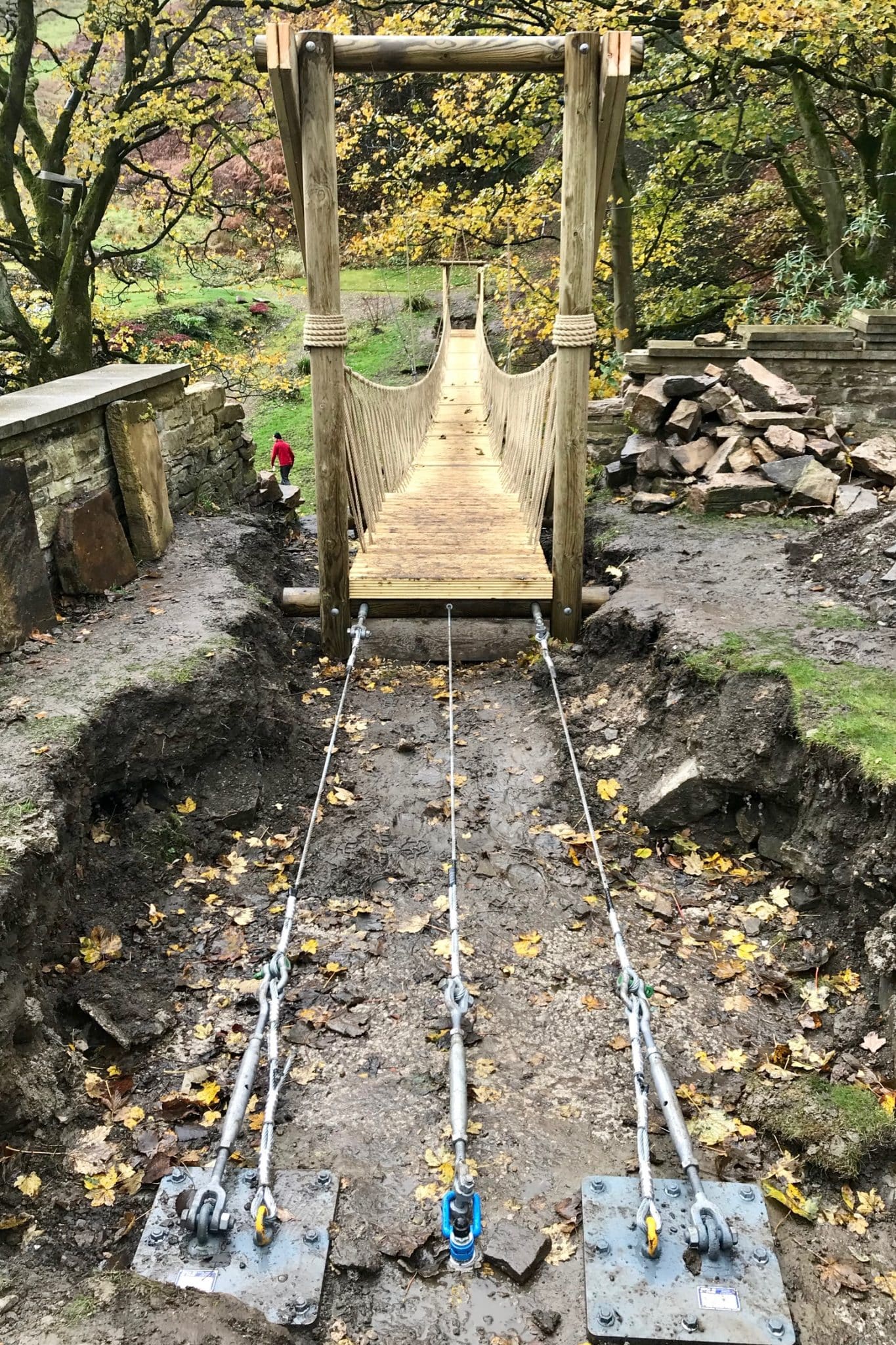 Longest Rope Bridge in UK, Staffordshire | Treehouse Life
