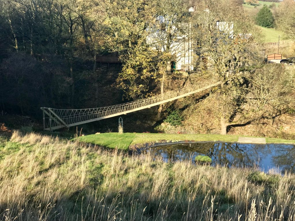 Longest Rope Bridge in UK, Staffordshire | Treehouse Life